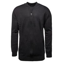 Strickjacke Maerz Muenchen "Maerz Muenchen 585690 Strickjacke Herren Bekleidung", Herren, Gr. 62, grau, 100% Wolle (Merino), Strickjacken Strickjacke