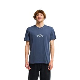 T-Shirt Billabong "Arch Diamond", Jungen, Gr. S, ombre blau, Obermaterial: 70% Baumwolle, 30% Baumwolle., Shirts T-Shirt