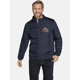 Steppjacke Jan Vanderstorm "Jacke MANDIUS", Herren, Gr. 54, blau (dunkelblau), Obermaterial: 100% Polyamid ECONYL PA ECONYL., Jacken Steppjacke