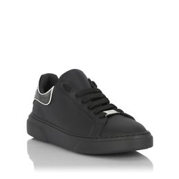 Sneaker Philipp Plein "Big Bang Runner", Herren, Gr. 41, Normalschaft, 0202, schwarz, schwarz, Schuhe Sneaker