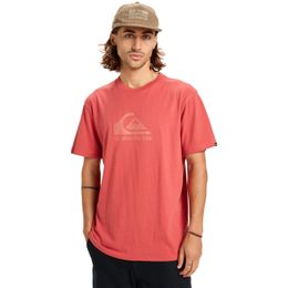 T-Shirt Quiksilver "Ev Comp Logo", Jungen, Gr. L, rot (mineral rot), Obermaterial:100% Baumwolle, Shirts T-Shirt