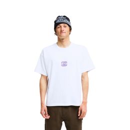 T-Shirt Billabong "Bracket Og", Jungen, Gr. S, wei&szlig;, Obermaterial: 100% Baumwolle., Shirts T-Shirt