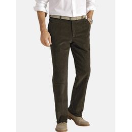 5-Pocket-Hose Babista "Hose MODANUOVO", Herren, Gr. 50, N-Gr, gr&uuml;n (oliv), Obermaterial: 98% Baumwolle CO. 2% Elasthan EL., Hosen Cordhose