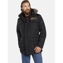 Winterjacke Jan Vanderstorm "Outdoorjacke AJAN", Herren, Gr. 54, schwarz, Obermaterial: 100% Polyamid ECONYL PA ECONYL., Jacken Winterjacke