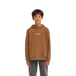 Hoodie Element "Lowcase Bp", Jungen, Gr. 12(148-156cm), sepia, Obermaterial: 55% Baumwolle, 25% Baumwolle, 20% Polyester., Sweatshirts Hoodie