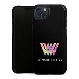 DeinDesign iPhone 15 Plus Handy Premium Case Smartphone Handyh&uuml;lle Schutzh&uuml;lle gl&auml;nzend Official Licensed Product Wincent Weiss Music Premium Case