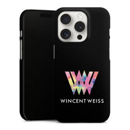 DeinDesign iPhone 15 Pro Handy Premium Case Smartphone Handyh&uuml;lle Schutzh&uuml;lle matt Official Licensed Product Wincent Weiss Music Premium Case