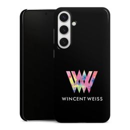 DeinDesign Galaxy S24+ Handy Premium Case Smartphone Handyh&uuml;lle Schutzh&uuml;lle gl&auml;nzend Official Licensed Product Wincent Weiss Music Premium Case