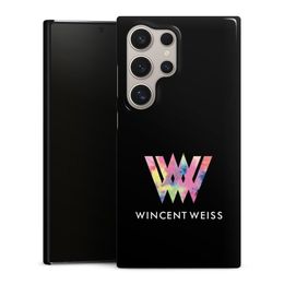 DeinDesign Galaxy S24 Ultra Handy Premium Case Smartphone Handyh&uuml;lle Schutzh&uuml;lle gl&auml;nzend Official Licensed Product Wincent Weiss Music Premium Case