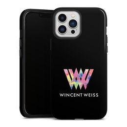 DeinDesign iPhone 13 Pro Max Handy Panzer Handyh&uuml;lle robuste Outdoor H&uuml;lle Schutzh&uuml;lle gl&auml;nzend Official Licensed Product Wincent Weiss Music Tough Case