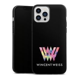 DeinDesign iPhone 13 Pro Max Handy Silikon H&uuml;lle Case schwarz Handyh&uuml;lle Official Licensed Product Wincent Weiss Music