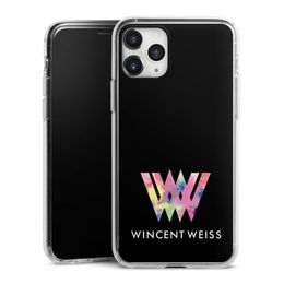DeinDesign iPhone 11 Pro Max Handy Silikon H&uuml;lle Case transparent Handyh&uuml;lle Official Licensed Product Wincent Weiss Music Silikon Case