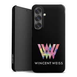 DeinDesign Galaxy S25 Handy Premium Case Smartphone Handyh&uuml;lle Schutzh&uuml;lle gl&auml;nzend Official Licensed Product Wincent Weiss Music Premium Case