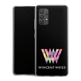 DeinDesign Galaxy A32 4G Handy Silikon H&uuml;lle Case transparent Handyh&uuml;lle Official Licensed Product Wincent Weiss Music Silikon Case