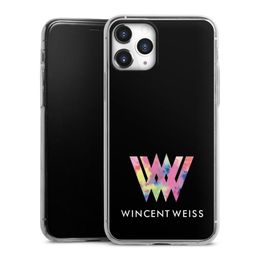 DeinDesign iPhone 11 Pro Handy Slim Case Silikon Handyh&uuml;lle transparent H&uuml;lle extra d&uuml;nn Music Wincent Weiss Official Licensed Product Silikon Slim Case