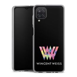 DeinDesign Galaxy A12 Handy Silikon H&uuml;lle Case transparent Handyh&uuml;lle Official Licensed Product Wincent Weiss Music Silikon Case
