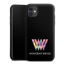 DeinDesign iPhone 11 Handy Premium Silikon H&uuml;lle Handyh&uuml;lle schwarz Case Music Wincent Weiss Official Licensed Product Silikon Premium Case