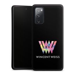 DeinDesign Galaxy S20 FE 5G Handy Premium Silikon H&uuml;lle Handyh&uuml;lle schwarz Case Music Wincent Weiss Official Licensed Product Silikon Premium Case