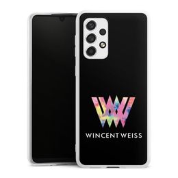 DeinDesign Galaxy A33 5G Handy Silikon H&uuml;lle Case transparent Handyh&uuml;lle Music Wincent Weiss Official Licensed Product Silikon Case