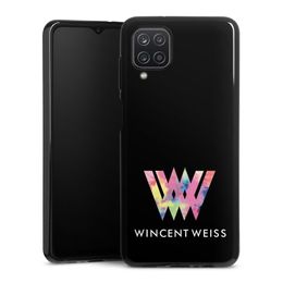 DeinDesign Galaxy A12 Handy Silikon H&uuml;lle Case schwarz Handyh&uuml;lle Official Licensed Product Wincent Weiss Music
