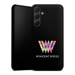 DeinDesign Galaxy A55 5G Handy Premium Case Smartphone Handyh&uuml;lle Schutzh&uuml;lle gl&auml;nzend Official Licensed Product Wincent Weiss Music Premium Case