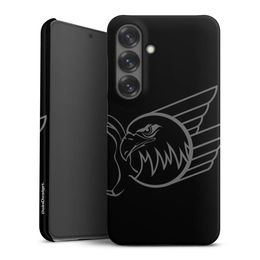 DeinDesign Galaxy S25 Handy Premium Case Smartphone Handyh&uuml;lle Schutzh&uuml;lle matt Adler Mannheim Ice Hockey Sports Premium Case