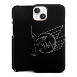 DeinDesign iPhone 14 Handy Premium Case Smartphone Handyh&uuml;lle Schutzh&uuml;lle matt Adler Mannheim Ice Hockey Sports Premium Case