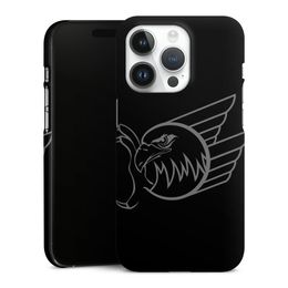 DeinDesign iPhone 14 Pro Handy Premium Case Smartphone Handyh&uuml;lle Schutzh&uuml;lle matt Adler Mannheim Ice Hockey Sports Premium Case