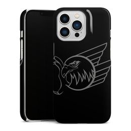 DeinDesign iPhone 13 Pro Handy Premium Case Smartphone Handyh&uuml;lle Schutzh&uuml;lle gl&auml;nzend Adler Mannheim Ice Hockey Sports Premium Case