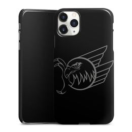 DeinDesign iPhone 11 Pro Max Handy Premium Case Smartphone Handyh&uuml;lle Schutzh&uuml;lle gl&auml;nzend Adler Mannheim Sports Ice Hockey Premium Case