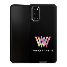 DeinDesign Galaxy S20 Handy Panzer Handyh&uuml;lle robuste Outdoor H&uuml;lle Schutzh&uuml;lle matt Official Licensed Product Wincent Weiss Music Tough Case
