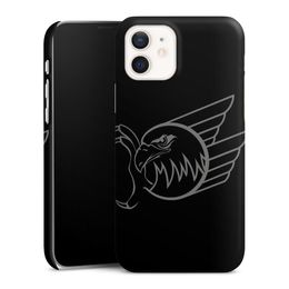 DeinDesign iPhone 12 Handy Premium Case Smartphone Handyh&uuml;lle Schutzh&uuml;lle matt Adler Mannheim Ice Hockey Sports Premium Case