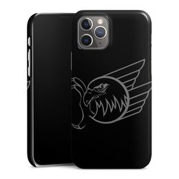 DeinDesign iPhone 12 Pro Handy Premium Case Smartphone Handyh&uuml;lle Schutzh&uuml;lle gl&auml;nzend Adler Mannheim Ice Hockey Sports Premium Case