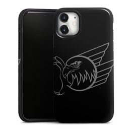 DeinDesign iPhone 11 Handy Panzer Handyh&uuml;lle robuste Outdoor H&uuml;lle Schutzh&uuml;lle gl&auml;nzend Adler Mannheim Sports Ice Hockey Tough Case