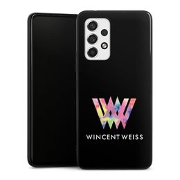 DeinDesign Galaxy A53 5G Handy Silikon H&uuml;lle Case schwarz Handyh&uuml;lle Music Wincent Weiss Official Licensed Product