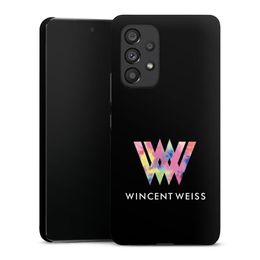 DeinDesign Galaxy A53 5G Handy Premium Case Smartphone Handyh&uuml;lle Schutzh&uuml;lle gl&auml;nzend Official Licensed Product Wincent Weiss Music Premium Case