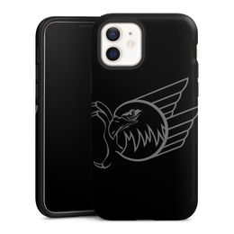 DeinDesign iPhone 12 mini Handy Panzer Handyh&uuml;lle robuste Outdoor H&uuml;lle Schutzh&uuml;lle matt Adler Mannheim Ice Hockey Sports Tough Case