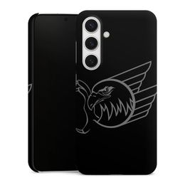 DeinDesign Galaxy S24 Handy Premium Case Smartphone Handyh&uuml;lle Schutzh&uuml;lle matt Adler Mannheim Ice Hockey Sports Premium Case