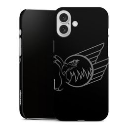DeinDesign iPhone 16 Plus Handy Premium Case Smartphone Handyh&uuml;lle Schutzh&uuml;lle matt Adler Mannheim Ice Hockey Sports Premium Case