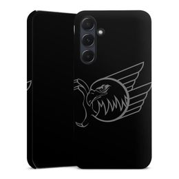DeinDesign Galaxy A55 5G Handy Premium Case Smartphone Handyh&uuml;lle Schutzh&uuml;lle matt Adler Mannheim Ice Hockey Sports Premium Case