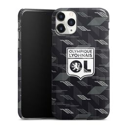 DeinDesign iPhone 11 Pro Max Handy Premium Case Smartphone Handyh&uuml;lle Schutzh&uuml;lle gl&auml;nzend Ol Olympique Lyonnais Official Licensed Product Premium Case