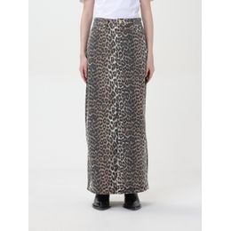 Ganni Leopardenmuster Maxi-Rock