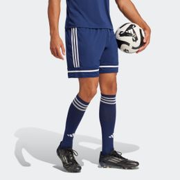 Trainingsshorts adidas Performance "SQUA25 SHO M", Herren, Gr. XL, N-Gr, wei&szlig; (team navy blau 2, team navy blau 2, wei&szlig;, normal, gr.), Obermaterial: 100% Polyester, Hosen