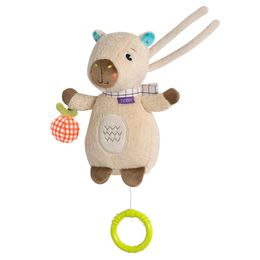 babyFEHN Spieluhr FEHN "Capybara Clara, Mini-Spieluhr Capybara", beige, braun, Spieluhren, KinderB:8cm H:18cm T:7,4cm, Pl&uuml;sch, Velours, B:8cm H:18cm T:7,4cm