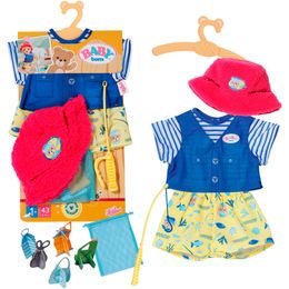 Puppenkleidung Baby Born "Teddys Angler-Outfit", bunt, Puppenkleidung, Kinder