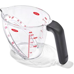 Messbecher OXO GOOD GRIPS, transparent, H:10,8cm, Kunststoff, Messbecher, 250 ml, abgewinkelt