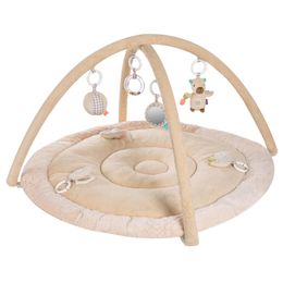 babyFEHN Spielbogen FEHN "Capybara Clara, Activity-Decke Capybara", beige, braun, Spielb&ouml;gen, Baby, Pl&uuml;sch