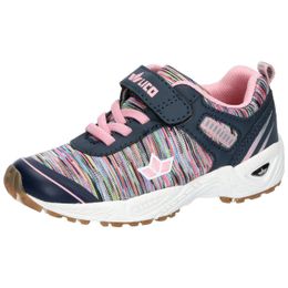 Hallenschuh Lico "Sportschuh Barney VS", M&auml;dchen, Gr. 25, blau, Synthetik, Schuhe Hallenschuh