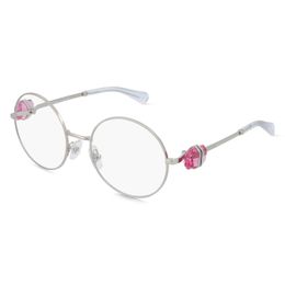 Swarovski SK1001 Brille Damen | Fassung: Vollrand, Rund, Silber