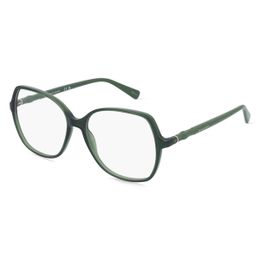 Longchamp LO2769 Brille Damen | Fassung: Vollrand, Oval, Gr&uuml;n Transparent